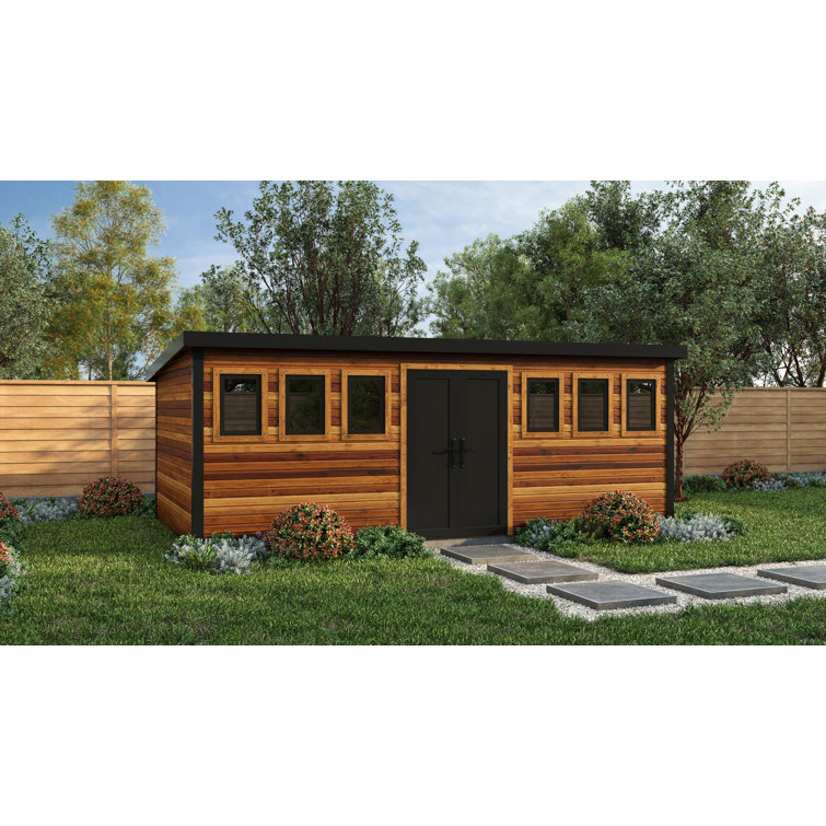 Noah Garden Rooms Dunster Cedar Workshop | Wayfair.co.uk